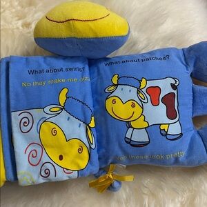 Jellycat | Toys | Large Jellycat Baby Jellykitten Plush Cow Toy Book ...